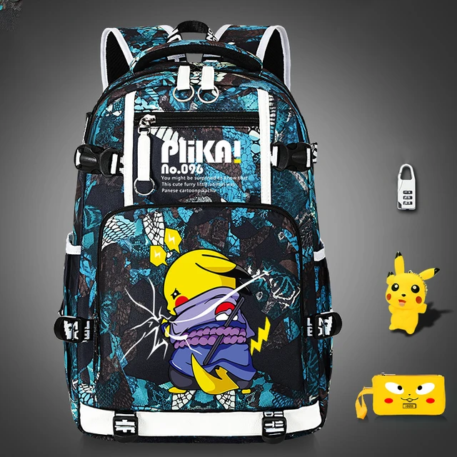 Pokemon Backpacks Pikachu Student School Bags - Pokemon Portal