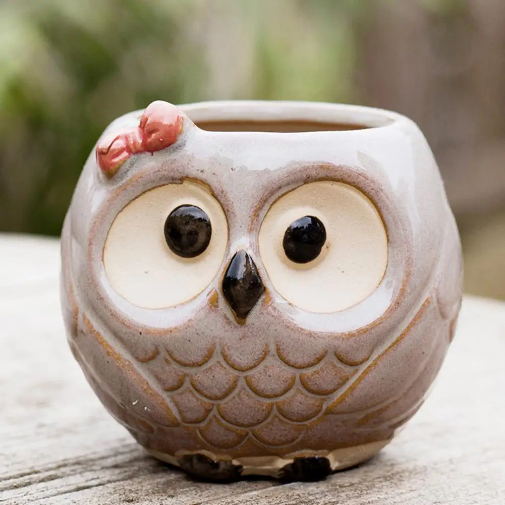 Clay Owl Pinch Pot