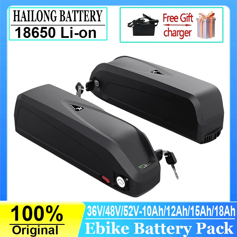 36v-48v-52v-Hailong-High-power-500-2000W-18650-Battery-10Ah-12Ah-15Ah ...