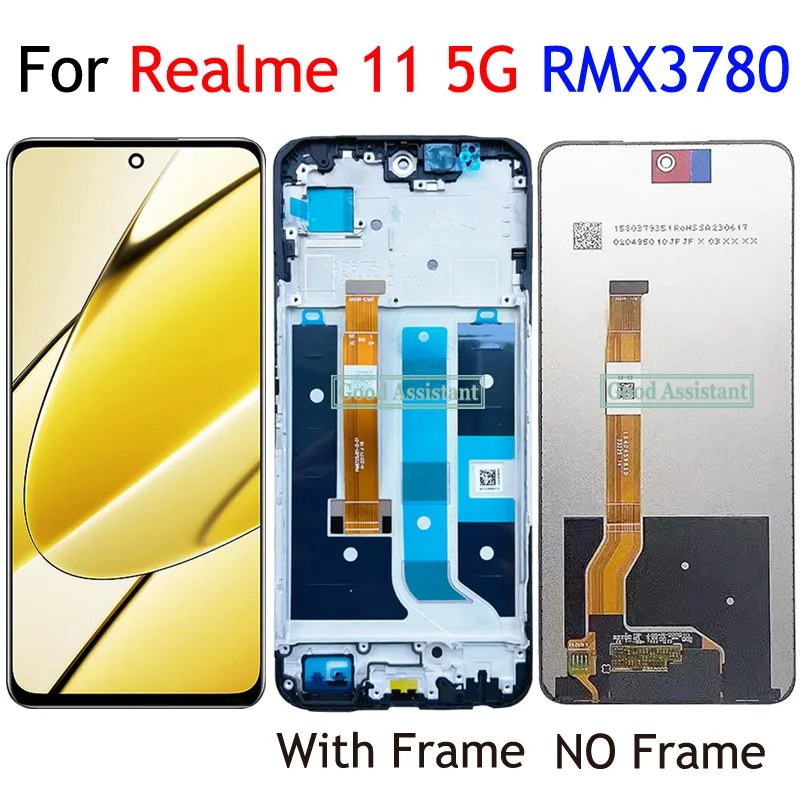 6-72-Inch-Black-For-OPPO-Realme-11-5G-RMX3780-LCD-Display-Touch-Screen ...
