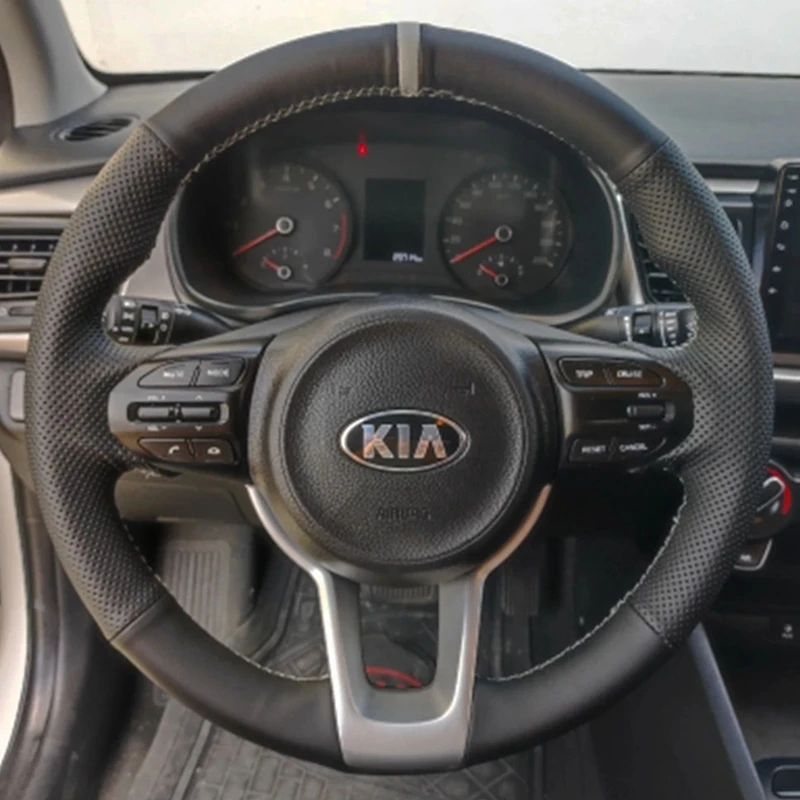 Custom-Car-Steering-Wheel-Cover-100-Fit-For-Kia-Rio-Rio5-K2-Picanto ...