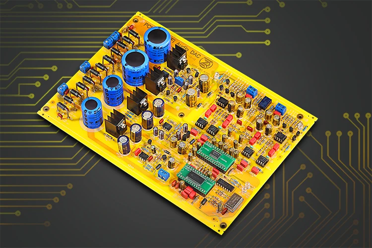 Placa decodificadora PCM1794, DAC, diagrama de circuito de etapa ...