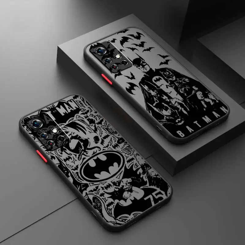 Dark-Anime-Batman-Cool-para-Xiaomi-Redmi-Note-12-Speed-11-10-9-Pro-Plus ...
