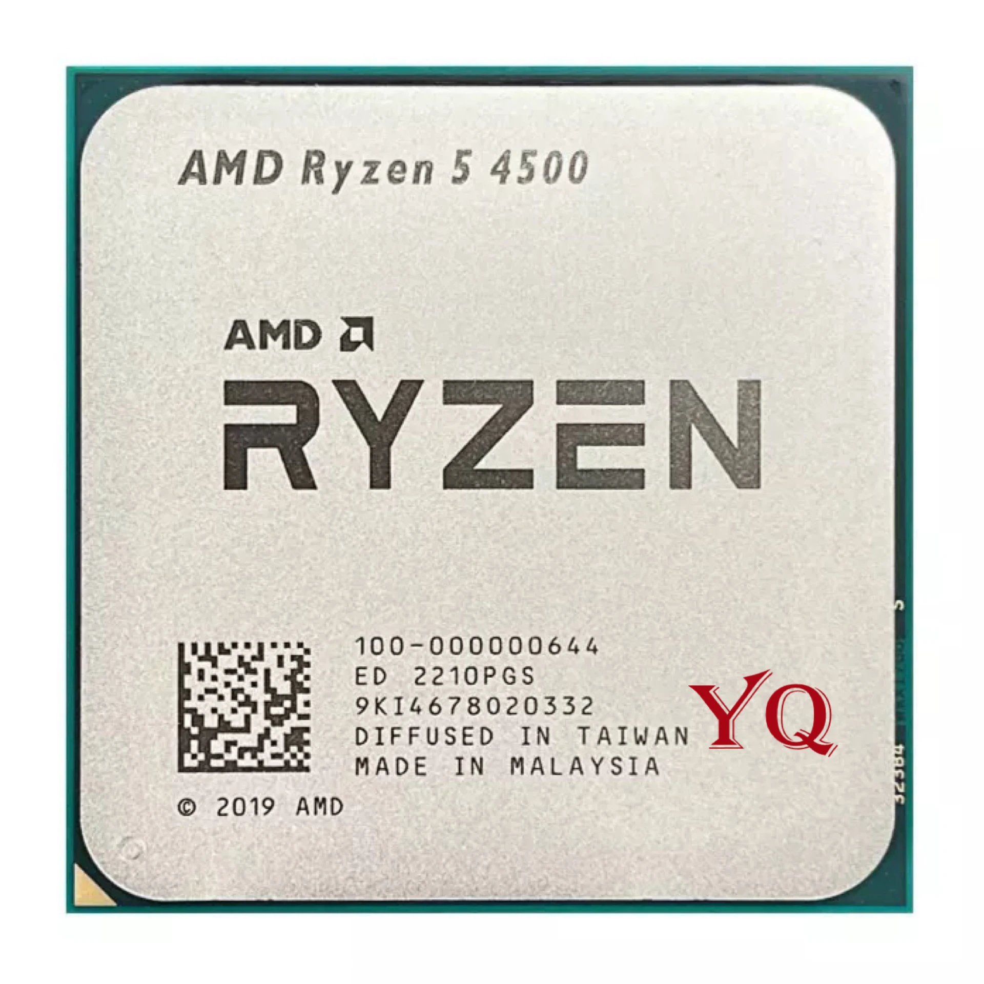 Processador AMD Ryzen 5 4500 R5 4500 CPU de 3,6 GHz 6 núcleos e 12 thread 7NM L3 = 8M 100 ...