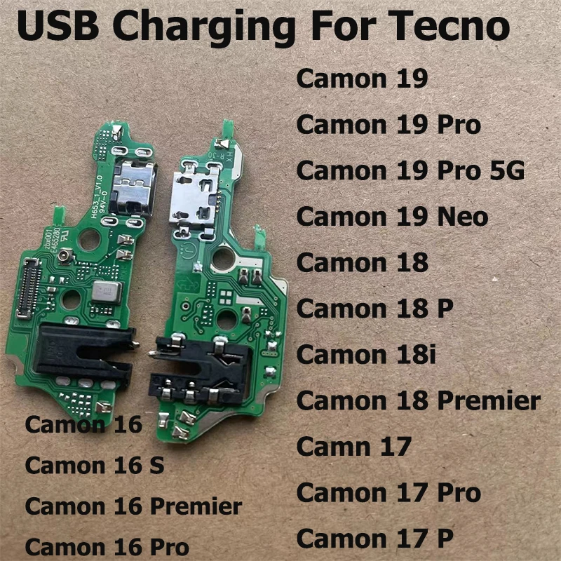 For-Tecno-Camon-19-18-18i-17-16-P-Pro-Premier-5G-USB-Charging-Dock ...