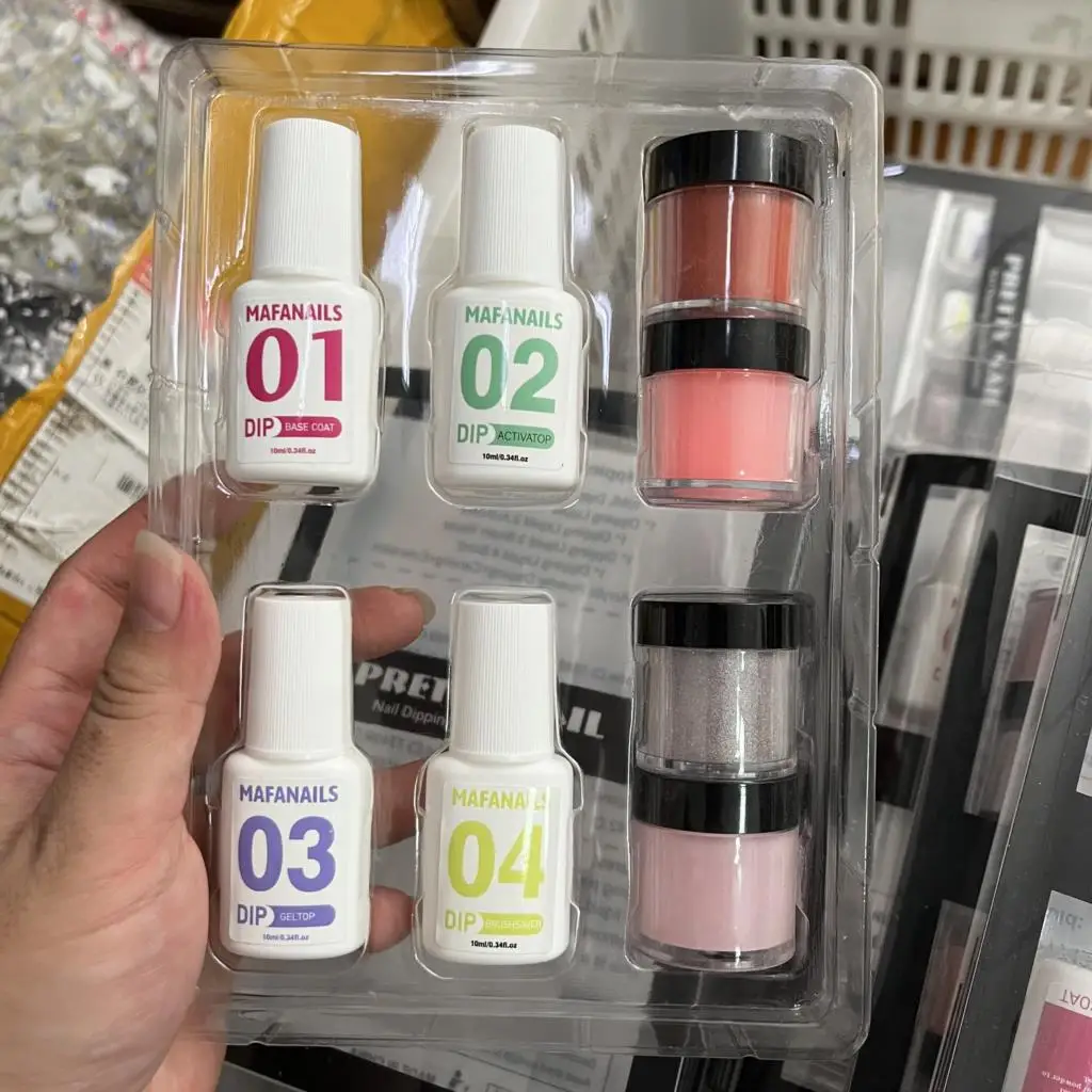 1-Box-Nail-Dipping-Powder-and-Liquid-Set-4pcs-Dipping-Powders ...
