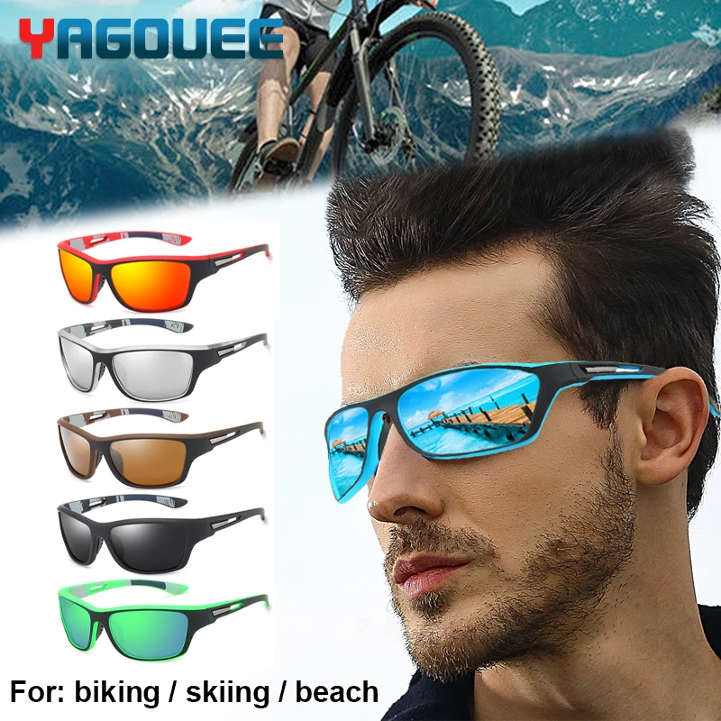 New Mens Polarized For Men Outdoor Sports Windproof Sand Goggle Sun ...