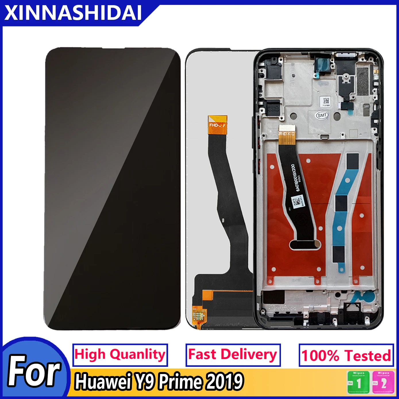 Original-6-59-inch-For-Huawei-Y9-Prime-2019-P-Smart-Z-LCD-Display-STK ...