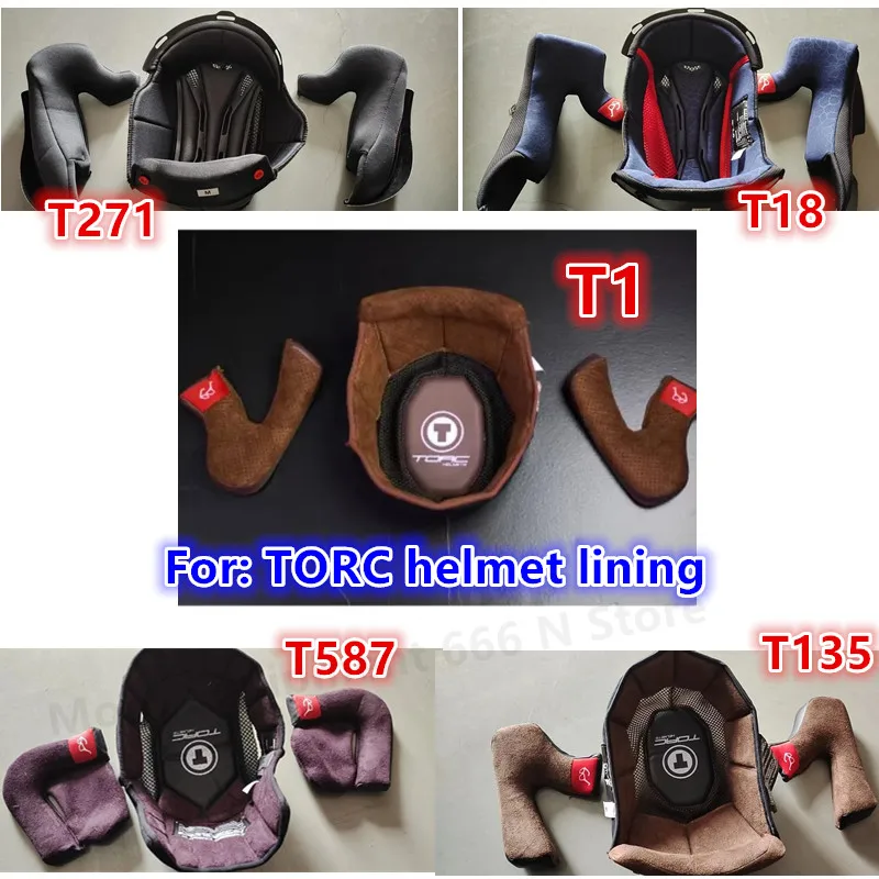 Torc-Original-T1-t135-t587-t18-t271-Helmet-Lining-Motorcycle ...
