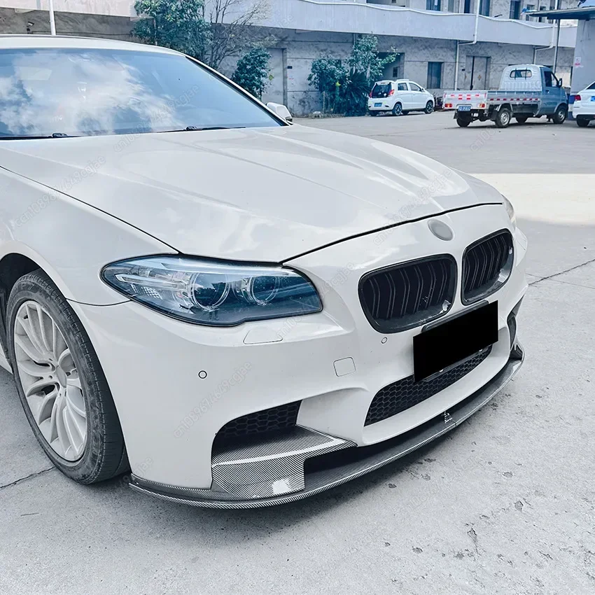 4Pcs Car Front Bumper Lip Diffuser Splitter For BMW 5 Series F10 F11 M5 ...