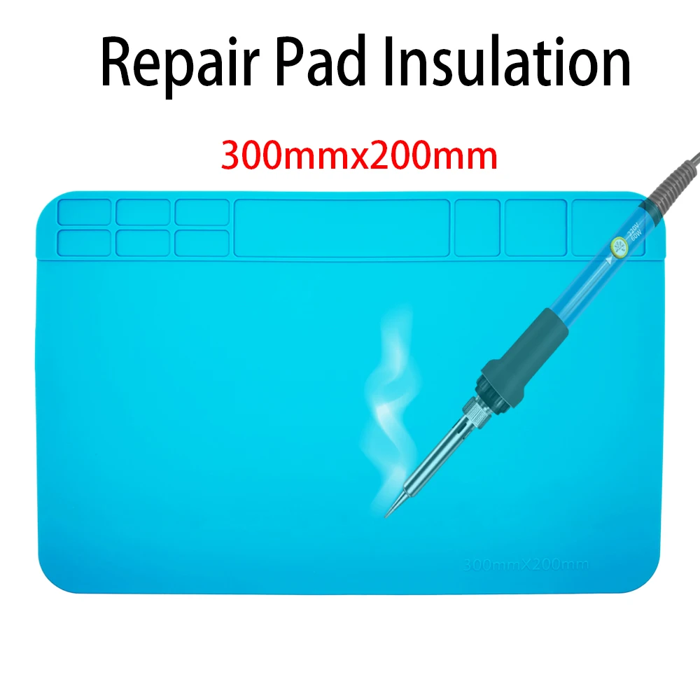 Repair-Pad-Insulation-Heat-Resistant-Soldering-Station-Silicon ...