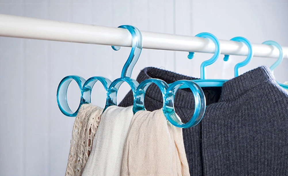 Scarf Storage Hanger | Holderhangers Hooks | Clothes Hangers | Ring ...