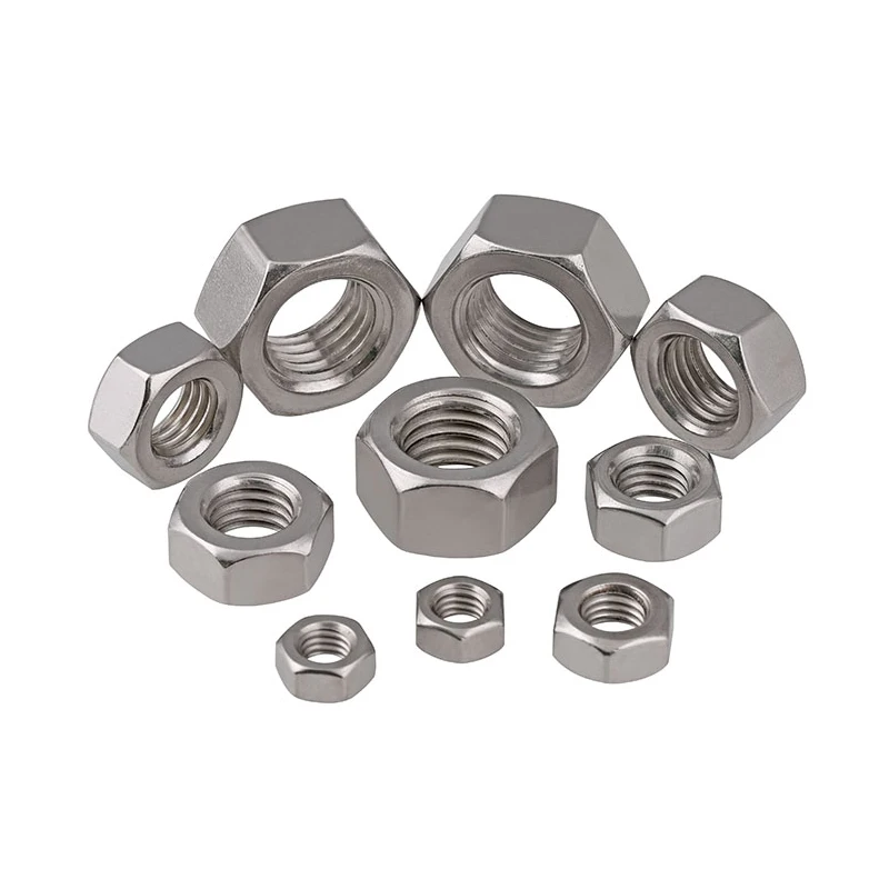 100pcs Din934 M1.4 M1.6 M2 M2.5 M4 Carbon Steel Hex Nut Hexagon Nuts ...
