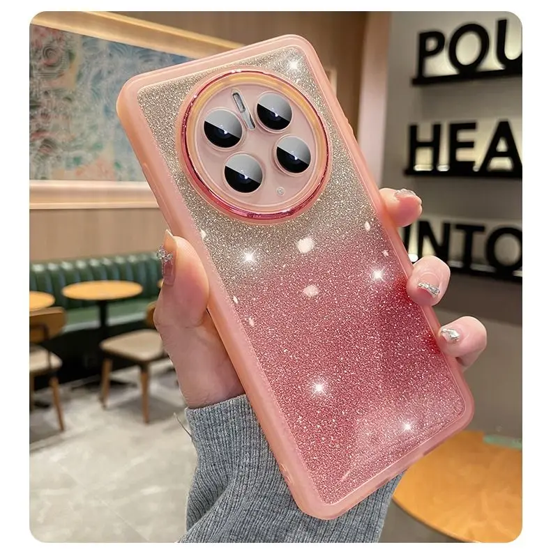 For-OPPO-Realme-12-Pro-Plus-Case-Soft-TPU-FashionGlitter-Lens ...