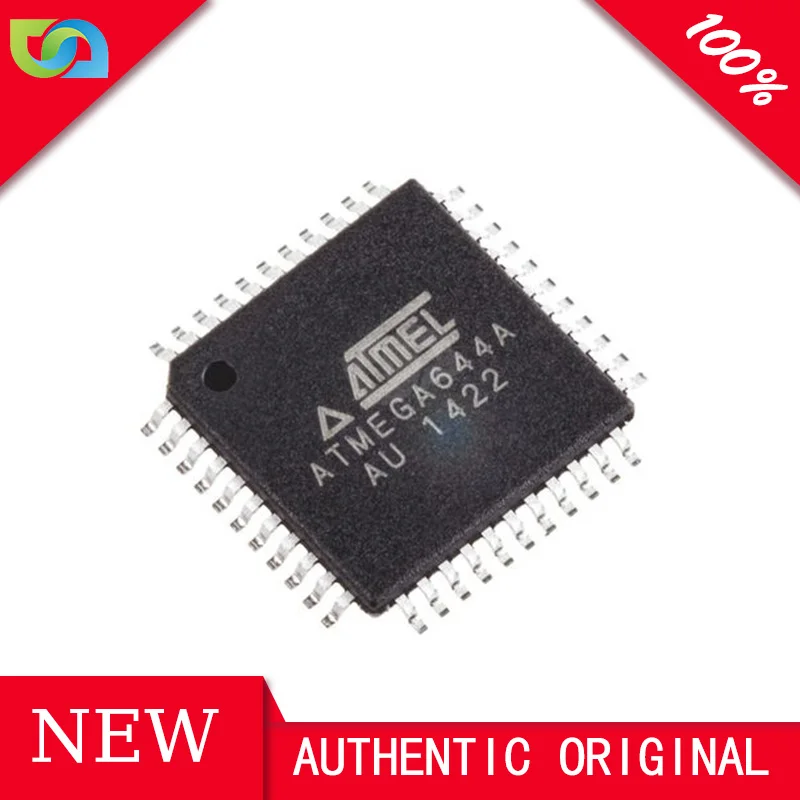 Original-authentic-ATMEGA644A-AU-MCU-MCU-microcontroller-package-TQFP44 ...