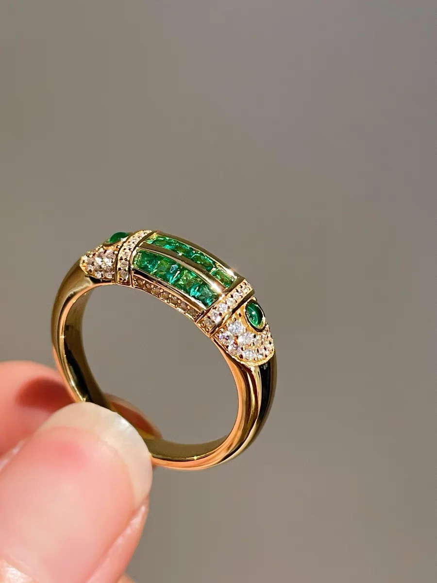 BELLUX Fashion New Arrival 925 Silver Gold Plated Synthetic Zircon ...