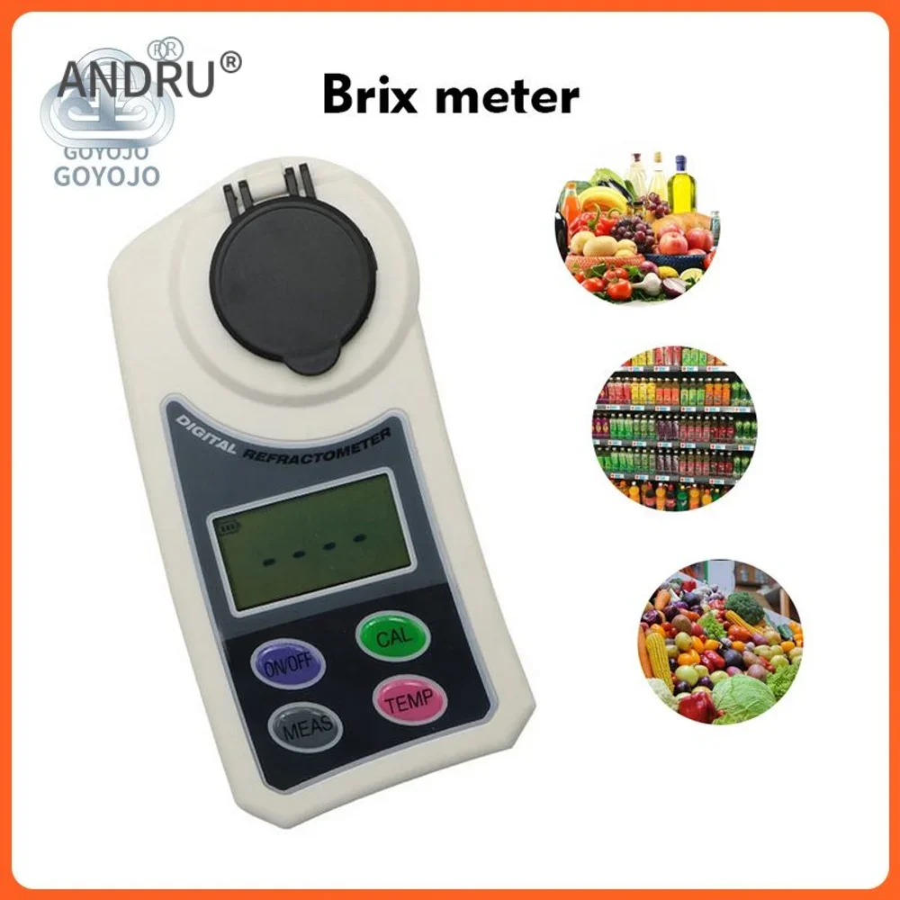 Sugar-Content-Test-0-55-refractive-index-Refractometer-Digital-Brix ...