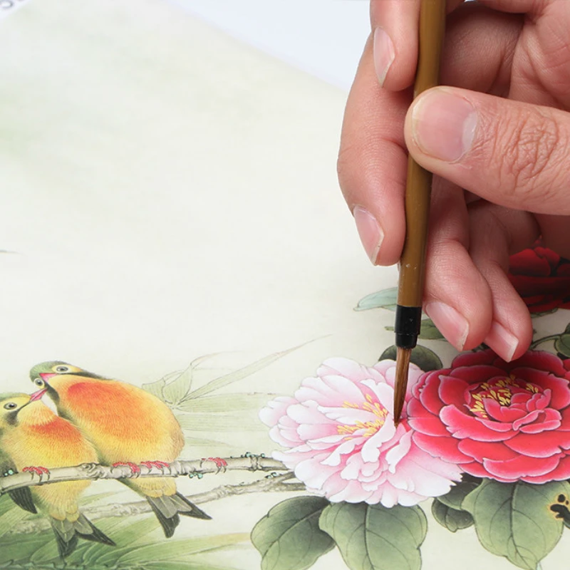 Meticulous Painting Drawing Manuscript Watercolor Line Draft Chinese ...