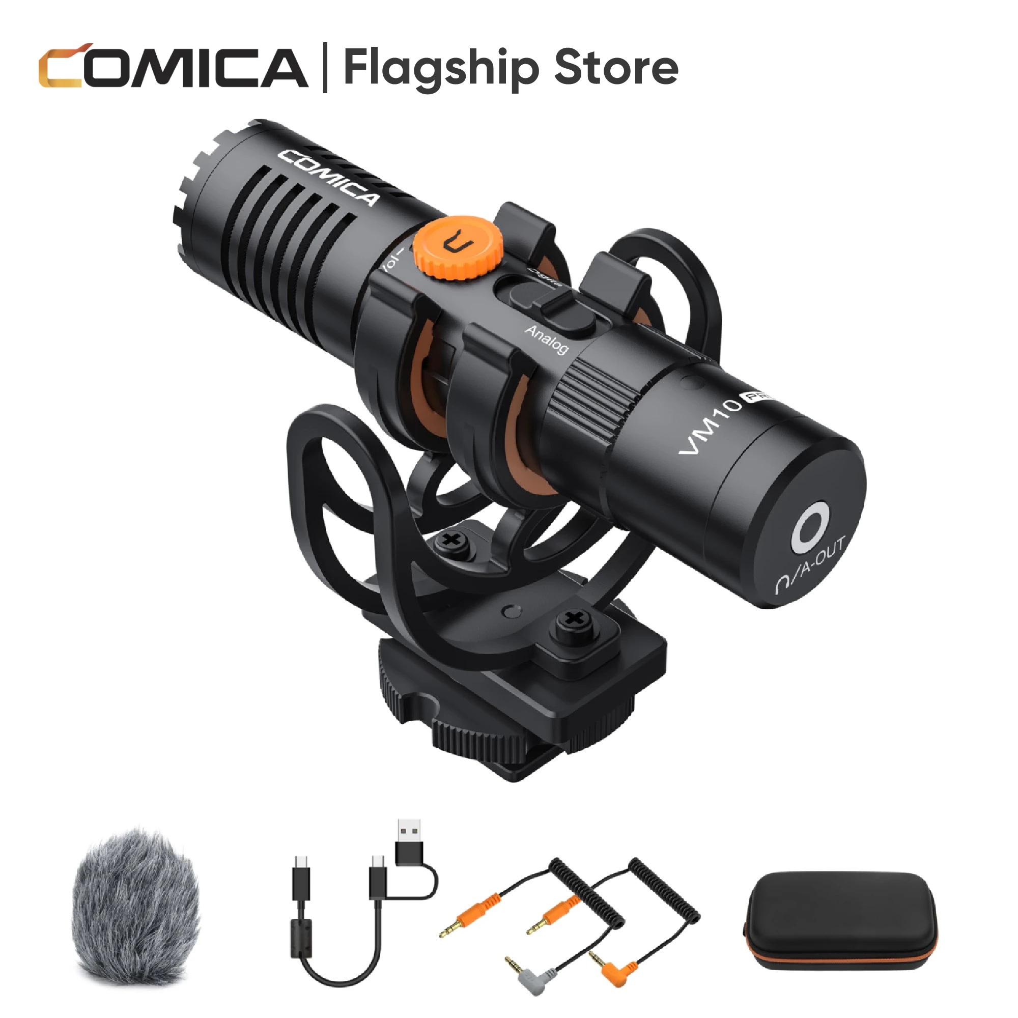 Comica-VM10-PRO-On-Camera-Shotgun-Microphone-for-Android-iPhone-DSLR ...