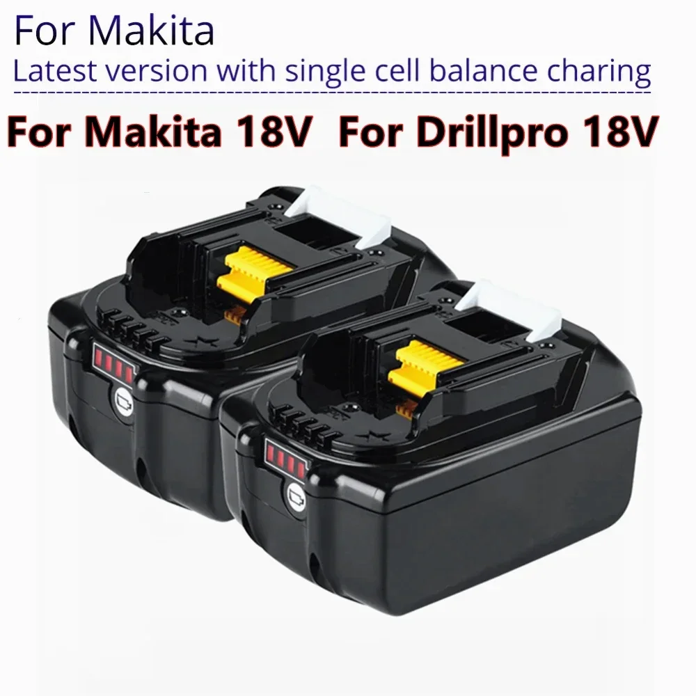 1-3-Pack-BL1860-18V-6000mAh-Rechargealbe-Battery-for-Makita-18V-BL1830B ...