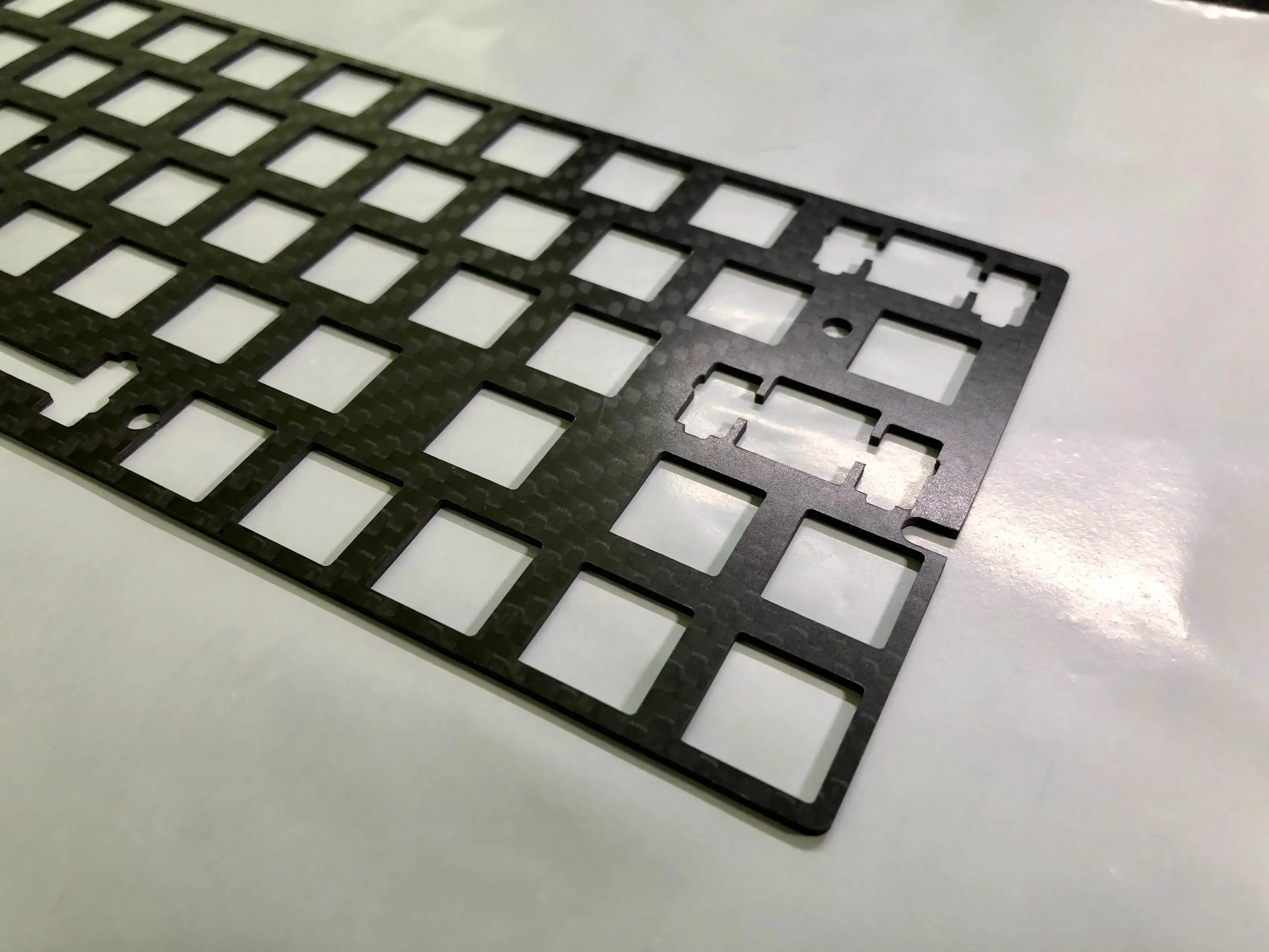 ANSI 63 Keys mx mechanical Keyboard Plate FR4 Brass Plates TOFU60 POKER ...