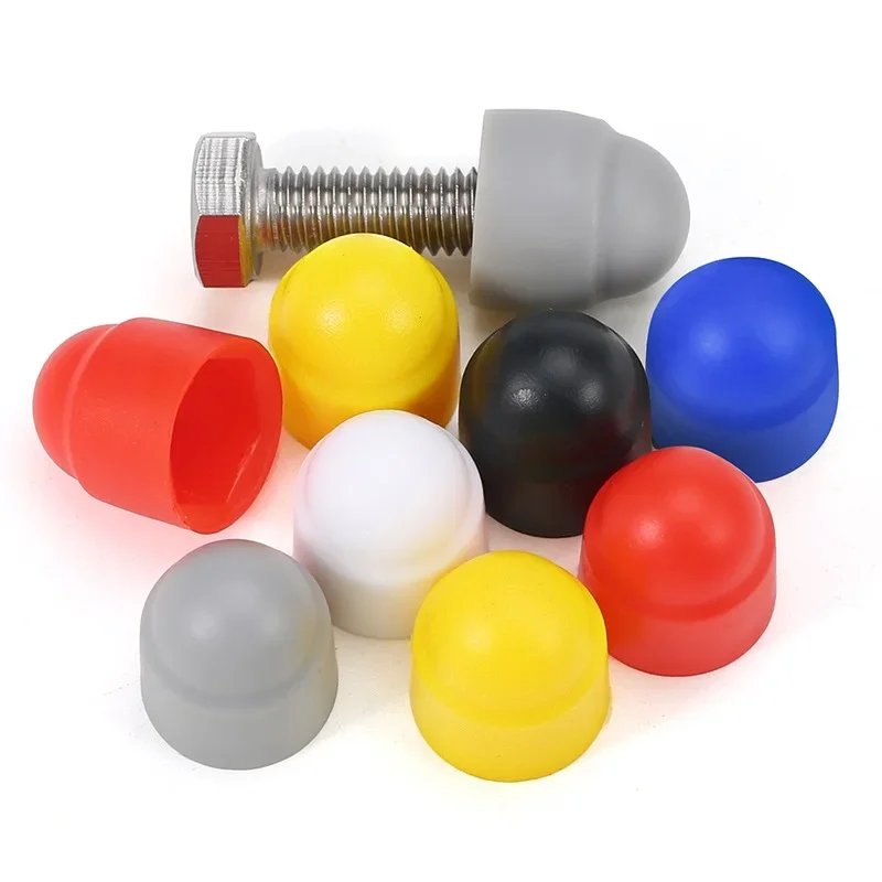 Bolt Nut Dome Protection Caps Covers Exposed Hexagon Plastic M4 M5 M6 ...