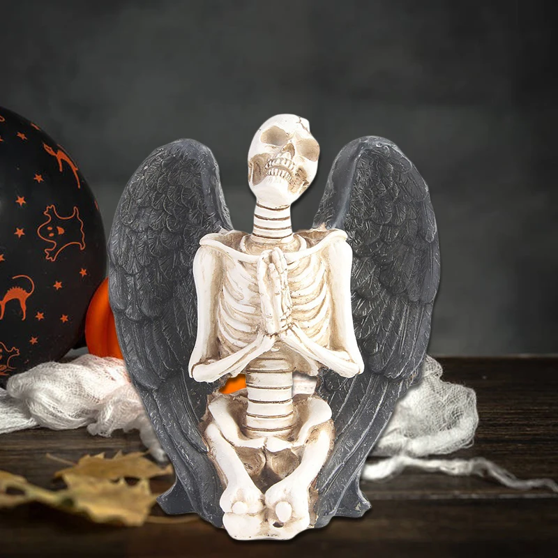 Skeleton With Angel Wings