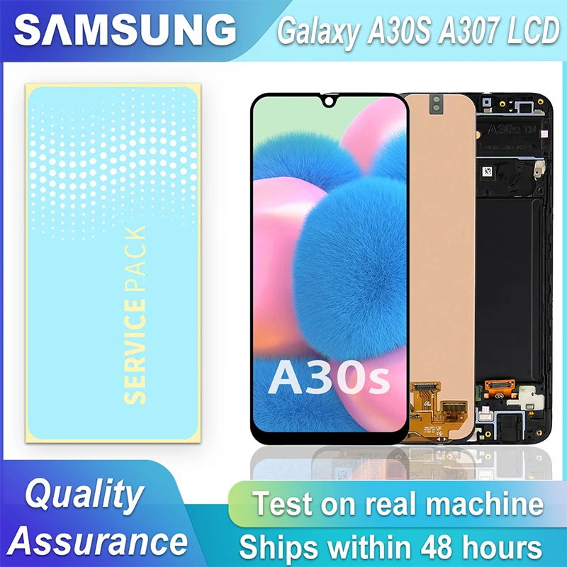 6.4" Original LCD Display For Samsung Galaxy A30s A307 A307F LCD Screen ...