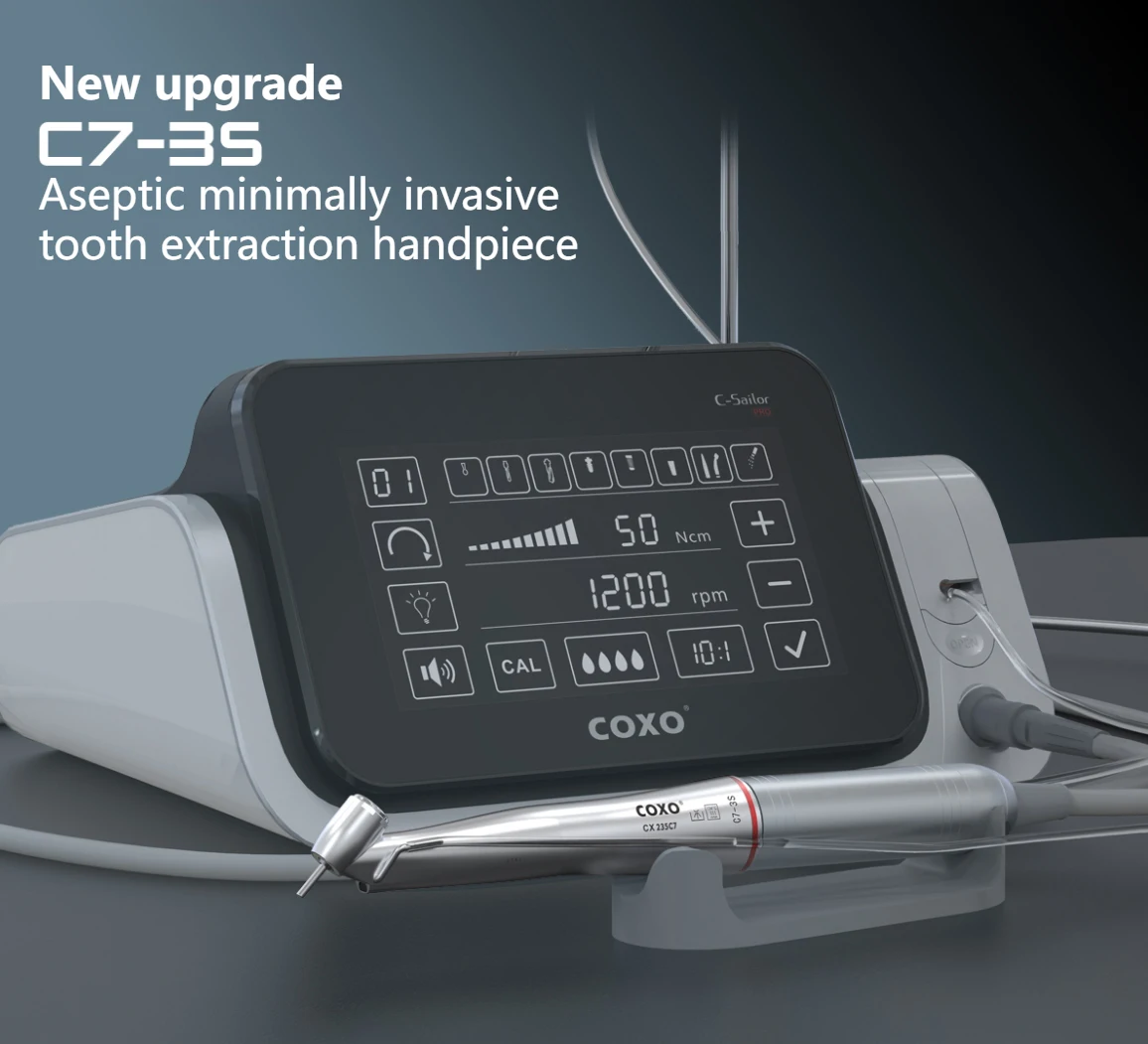 Jual COXO 235-M SET-4 Handpiece Kecepatan Rendah Air Internal Gigi ...