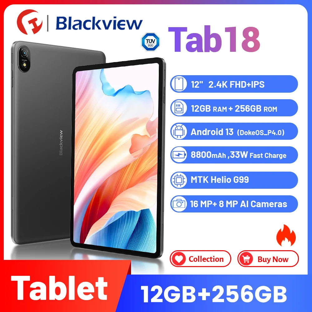 Blackview-Tab-18-Tablet-Global-Version-12GB-256GB-12-inch-Tablet-PC ...