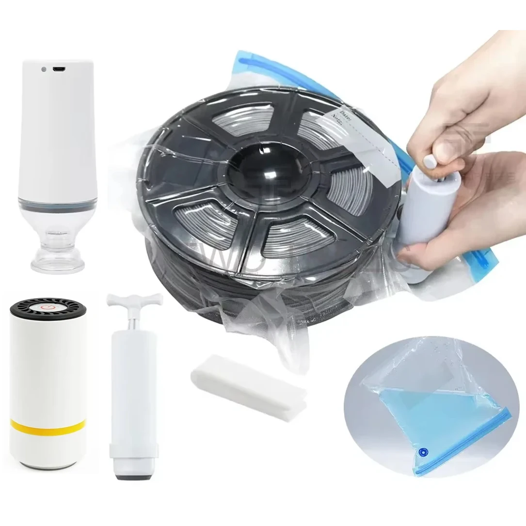 3D Printer Filament Storage Bag PLA ABS PETG Vacuum Bag Dryer Safekeep ...