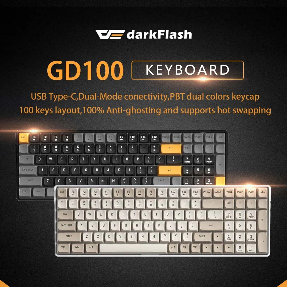 darkflash-GD100-Gaming-Mechanical-Keyboard-2-4G-Wireless-USB-Type-c ...