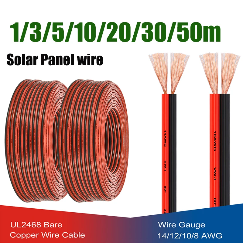 2-Core-Solar-Panel-Cable-14-12-10-8-AWG-Red-Black-Copper-Mounting ...