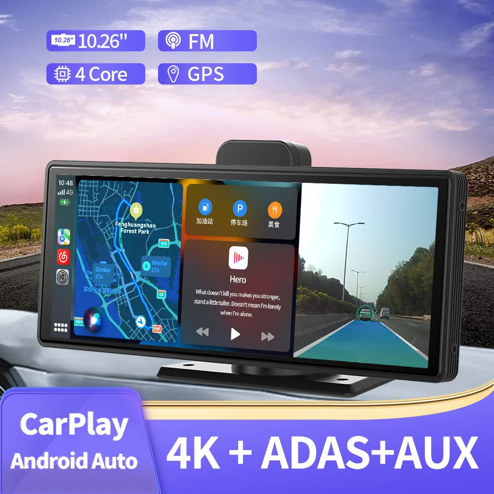 4K-ADAS-Smart-System-Dash-Cam-Radio-Multimedia-WIFI-Video-Player ...