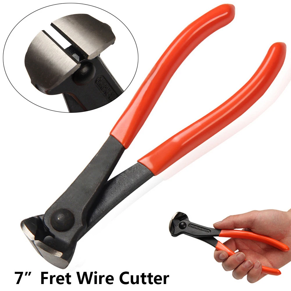 Guitar-Pliers-Stainless-Steel-Fret-Wire-Nipper-Puller-7-Inch ...