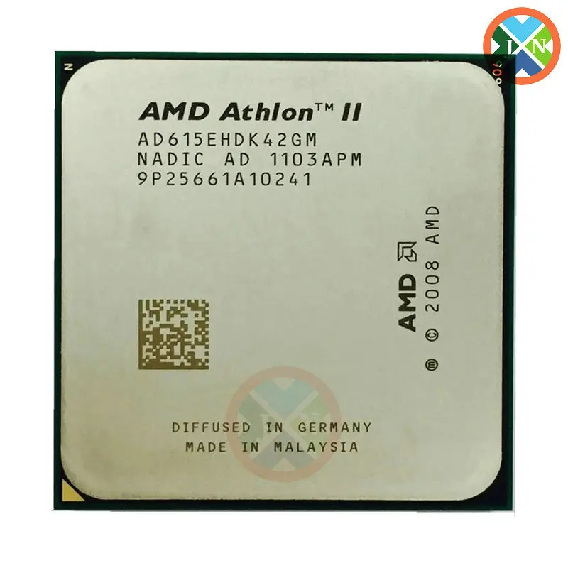 중고 AMD 애슬론 II X4 615e 615, 2.5 GHz 쿼드 코어 CPU 프로세서, AD615EHDK42GM 소켓 AM3| | - AliExpress