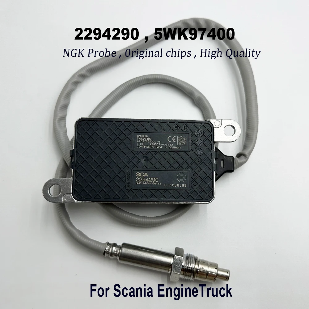 2294290-5WK97400-NOX-Sensor-For-NGK-Probe-2064768-2247380-2296800 ...