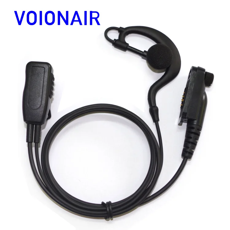 VOIONAIR Ear Hook Earpiece Headset Earphone Speaker Mic PTT for Tait ...