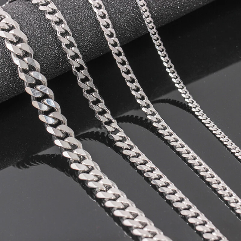 Titanium-steel-chain-stainless-steel-six-side-grinding-chain-punk ...