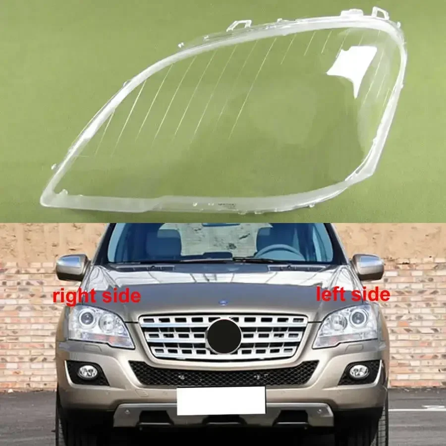 For Benz W164 ML400 ML450 ML350 ML320 2008-2011 Headlights Transparent ...