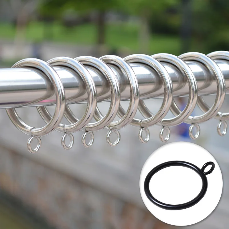 10Pcs-38-55mm-Curtain-Hook-Roman-Rings-100-Metal-Curtain-Rod-Hook-Rings ...