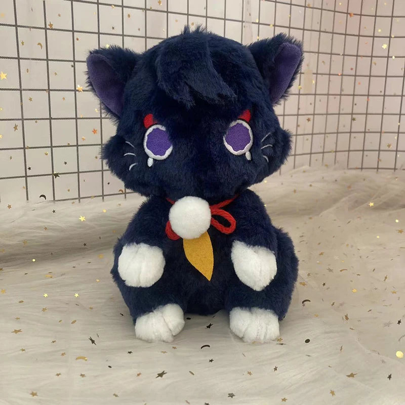 Anime Scaramouche Cat Cute Plush Doll Genshin Impact Wanderer Pet ...