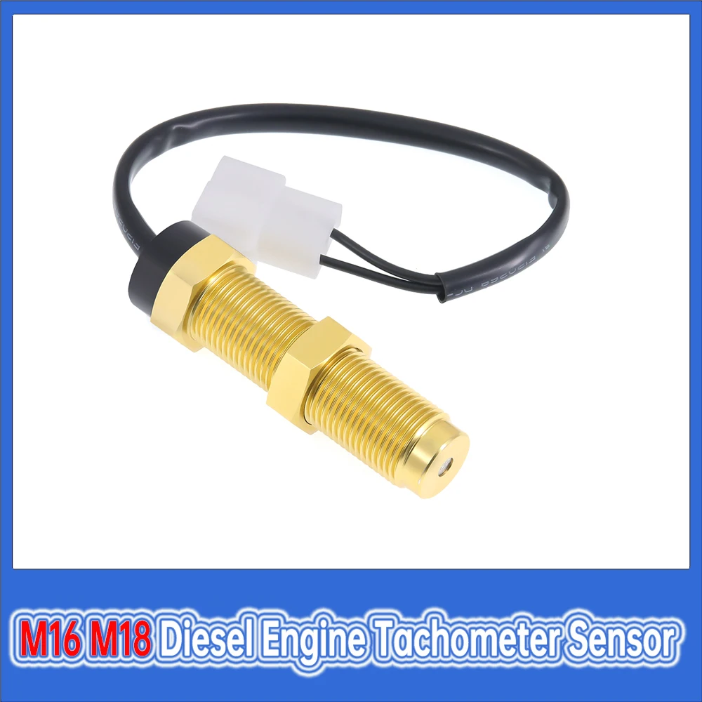 M16-M18-Diesel-Engine-Tachometer-Sensor-Car-Truck-Yacht-Boat-Sensor-Fit ...