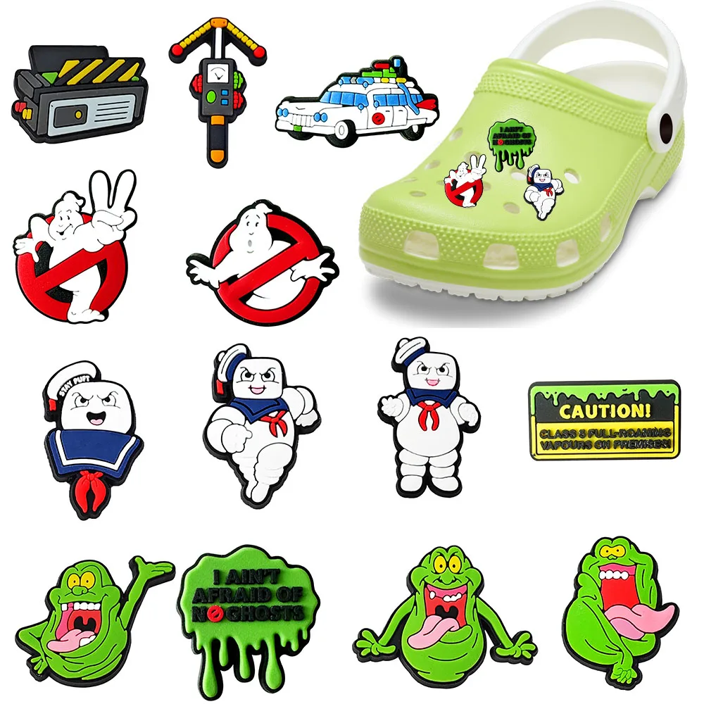 1-13pcs-The-Ghostbusters-PVC-Shoes-Charm-Shoes-Charms-Sandals-Shoes ...