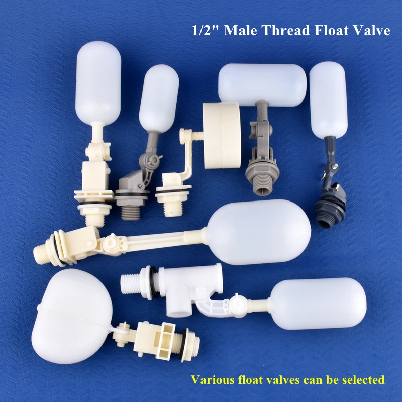1/2" Float Valve Water Tower Aquarium Fish Water Tank Ballcock Level ...