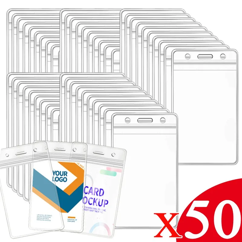 Transparent Vinyl Plastic Card Holder Car Windshield Parking Permit Tag ...