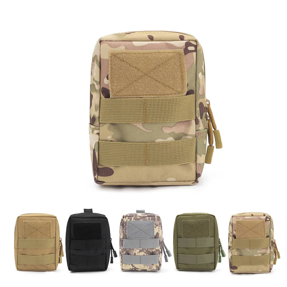 Molle Pouches 600D Small Tactical Waist Bag Water-Resistant Utility EDC ...