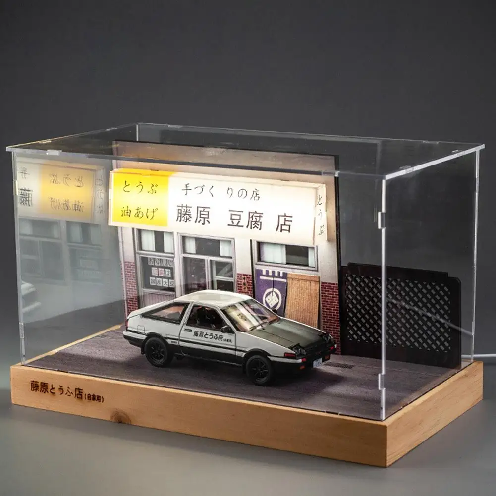 1/28 Alloy Ae86 Initial D Car Model Toy Ornaments Simulation Initial D ...