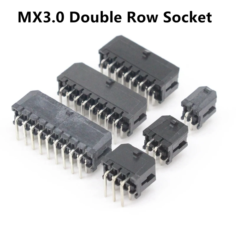 10PCS-Micro-Fit-MX3-0-3-0mm-Pitch-Connector-Double-row-Straight-Curved-needle-Connector-2.jpg