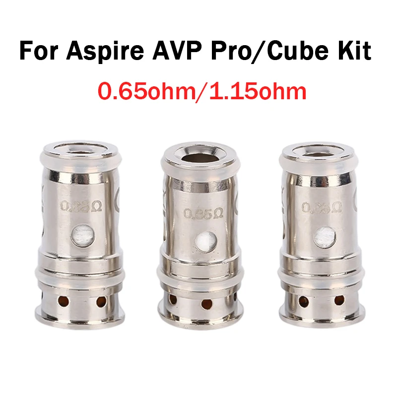 AVP Pro Replacement Coil For Aspire AVP pro Mesh Kits 0.65ohm Mesh Coil ...